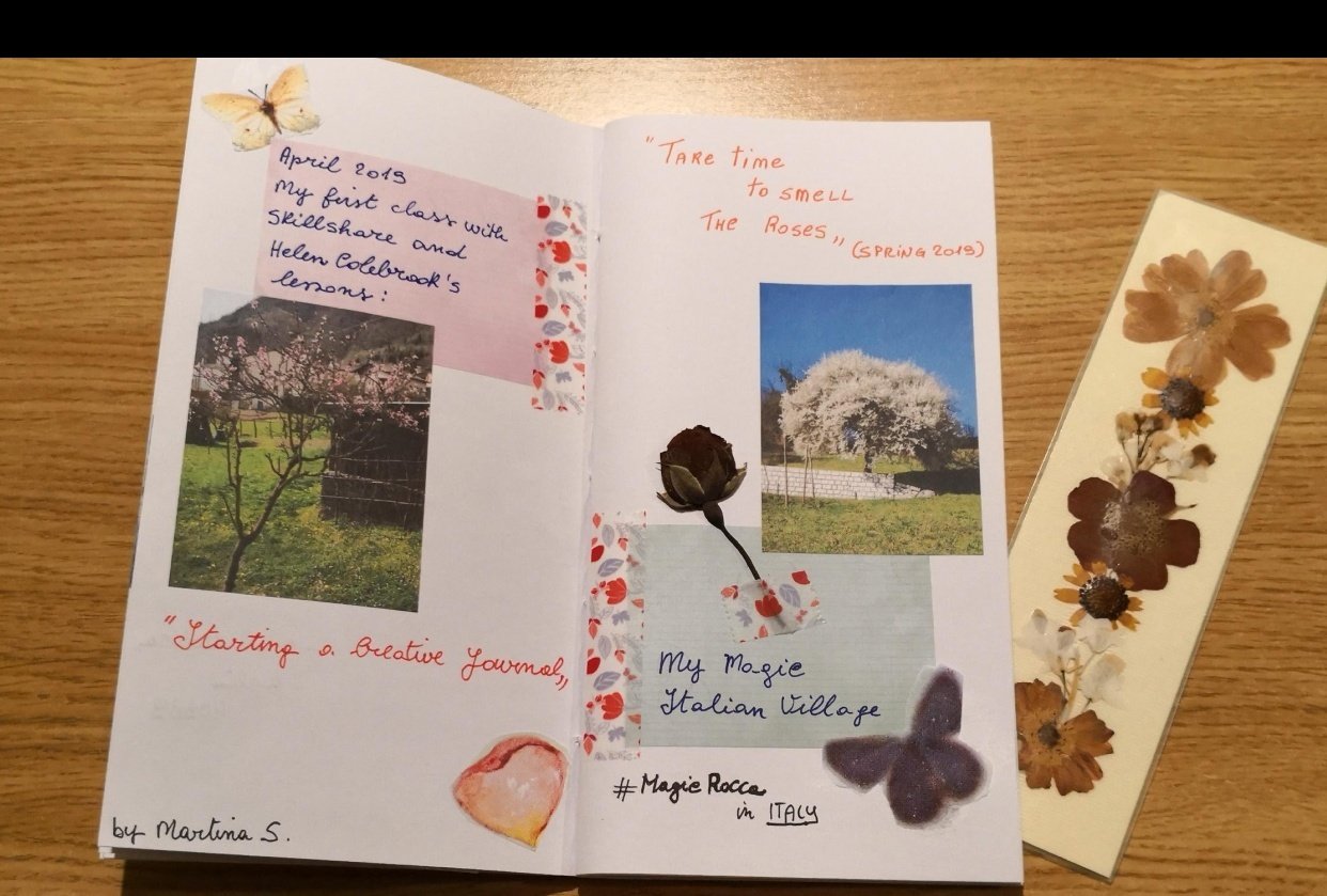 Collage Creative Journaling Skillshare Student Project