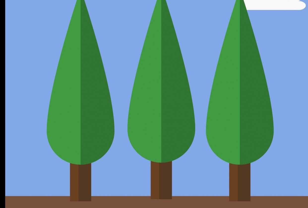 Trees and Clouds | Skillshare Student Project