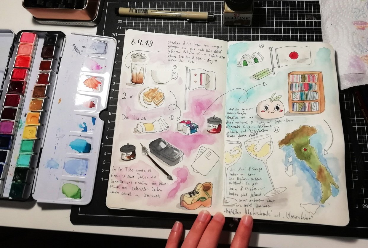 My Weekend in a Sketch | Skillshare Student Project