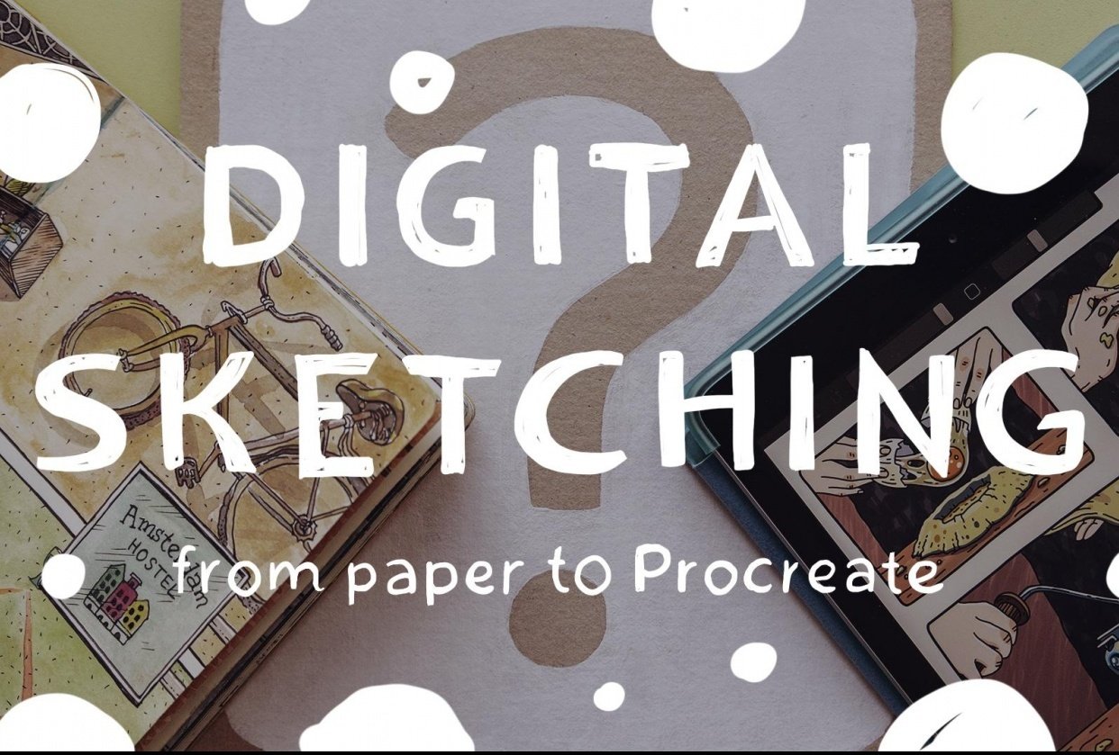Digital sketching: from paper to Procreate | Skillshare Student Project