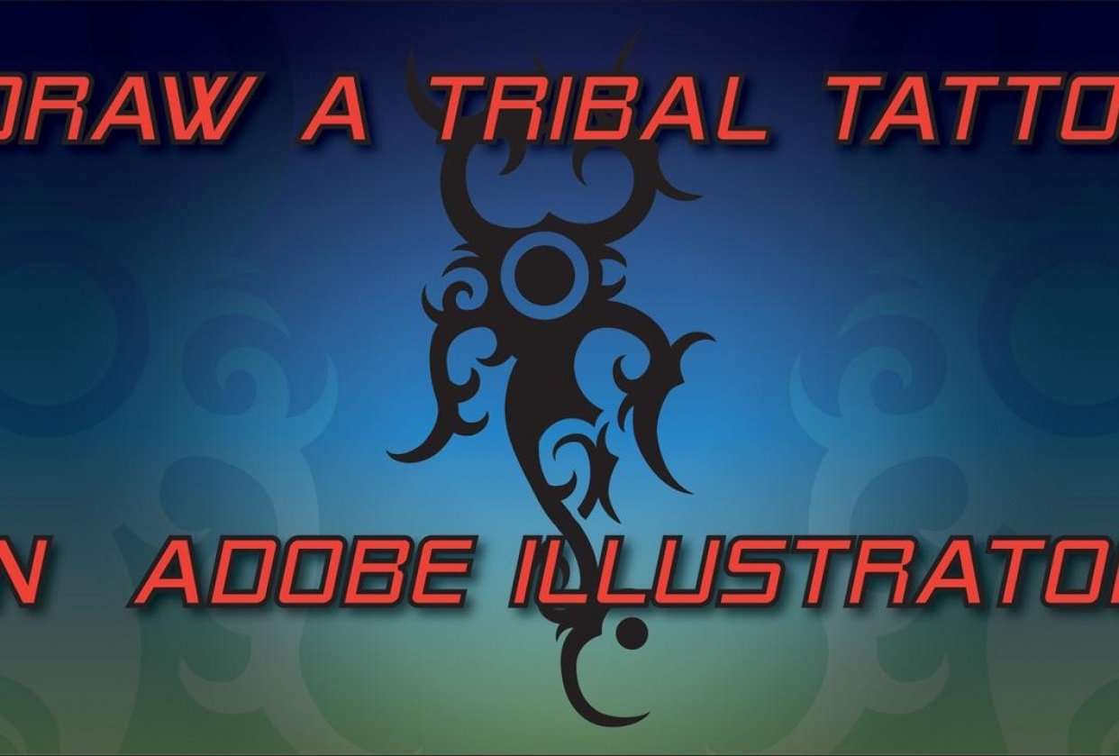 Draw a Dyak Tattoo in Illustrator | Skillshare Student Project