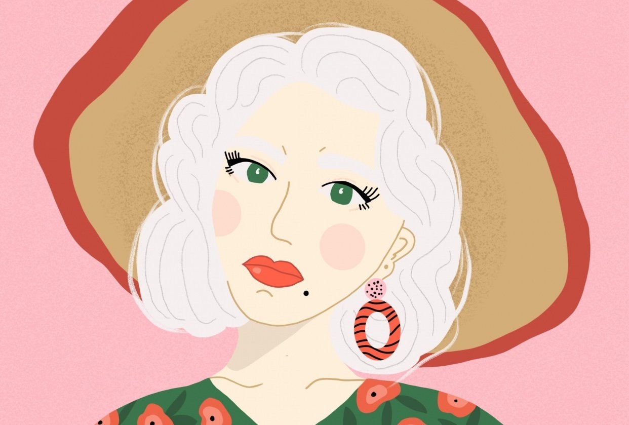 Girl wearing a hat | Skillshare Student Project