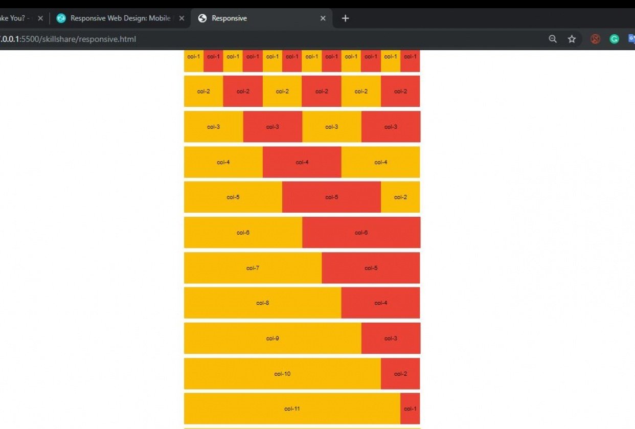 Responsive_Project | Skillshare Student Project