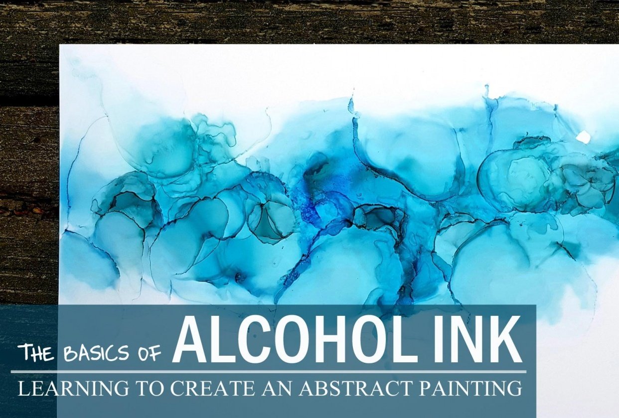 The Basics of Alcohol Ink: Learning How to Create an Abstract Painting | Skillshare Student Project