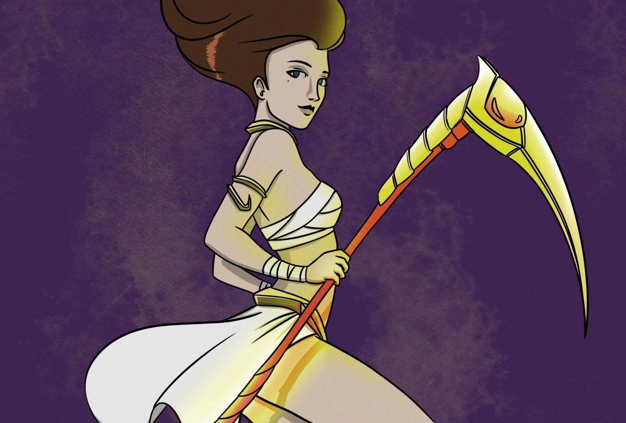 Warrior with Scythe | Skillshare Student Project