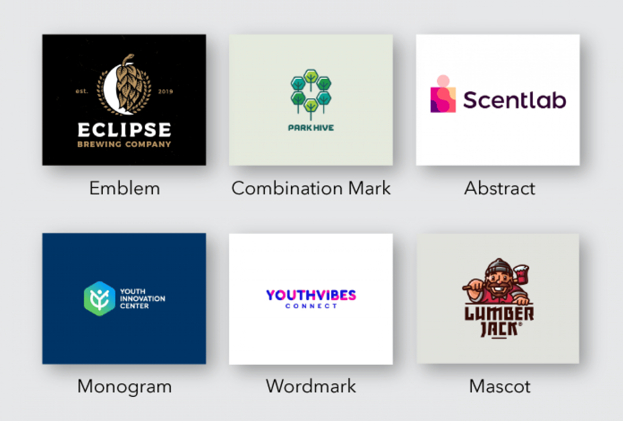 6 Solid Logos | Skillshare Student Project