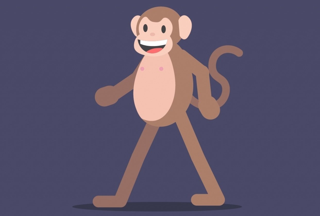 Monkey Walk | Skillshare Student Project