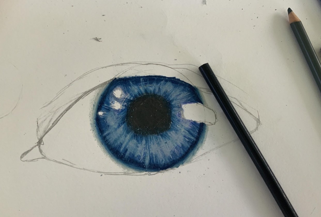Eye Drawing By NogaART | Skillshare Student Project