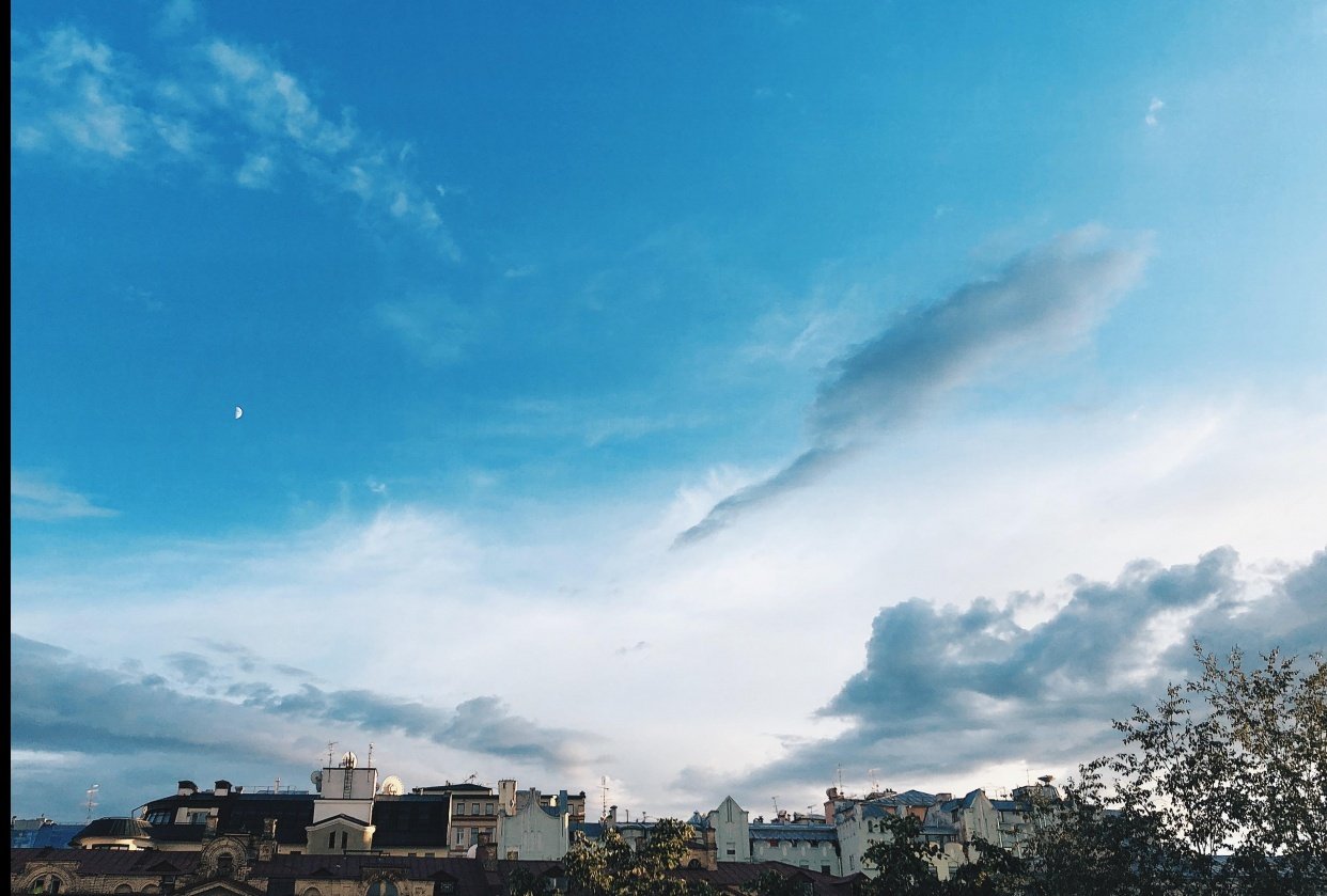 moscow evening sky | Skillshare Student Project