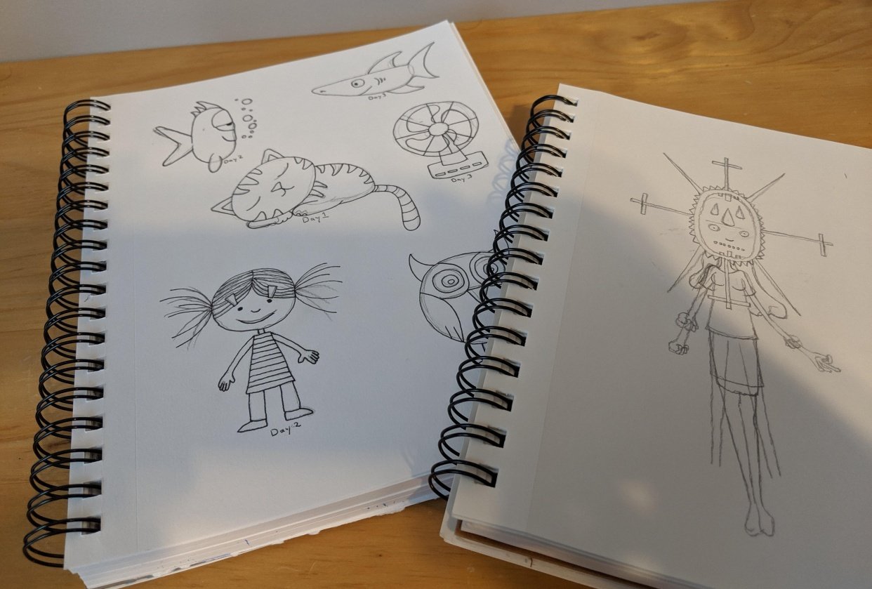 100 Days of Doodles | Skillshare Student Project