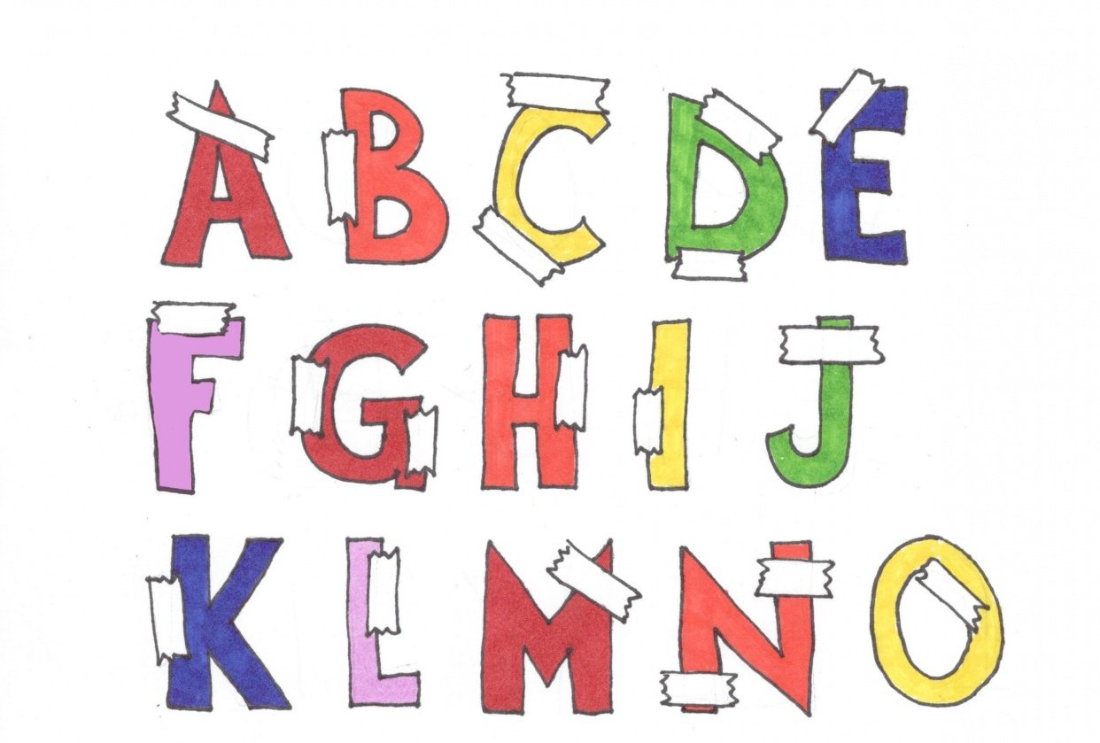 expressive alphabet 01 | Skillshare Student Project