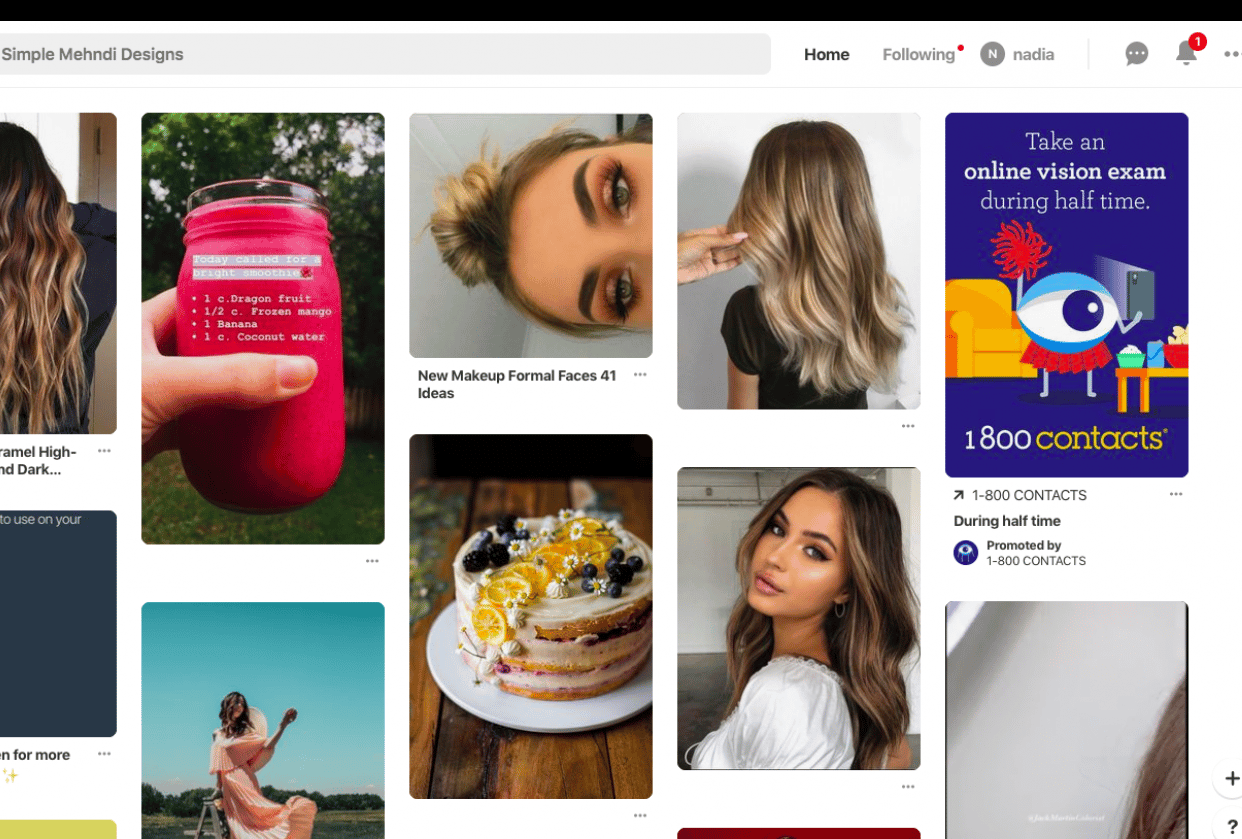 Evaluation of the Pinterest website | Skillshare Student Project