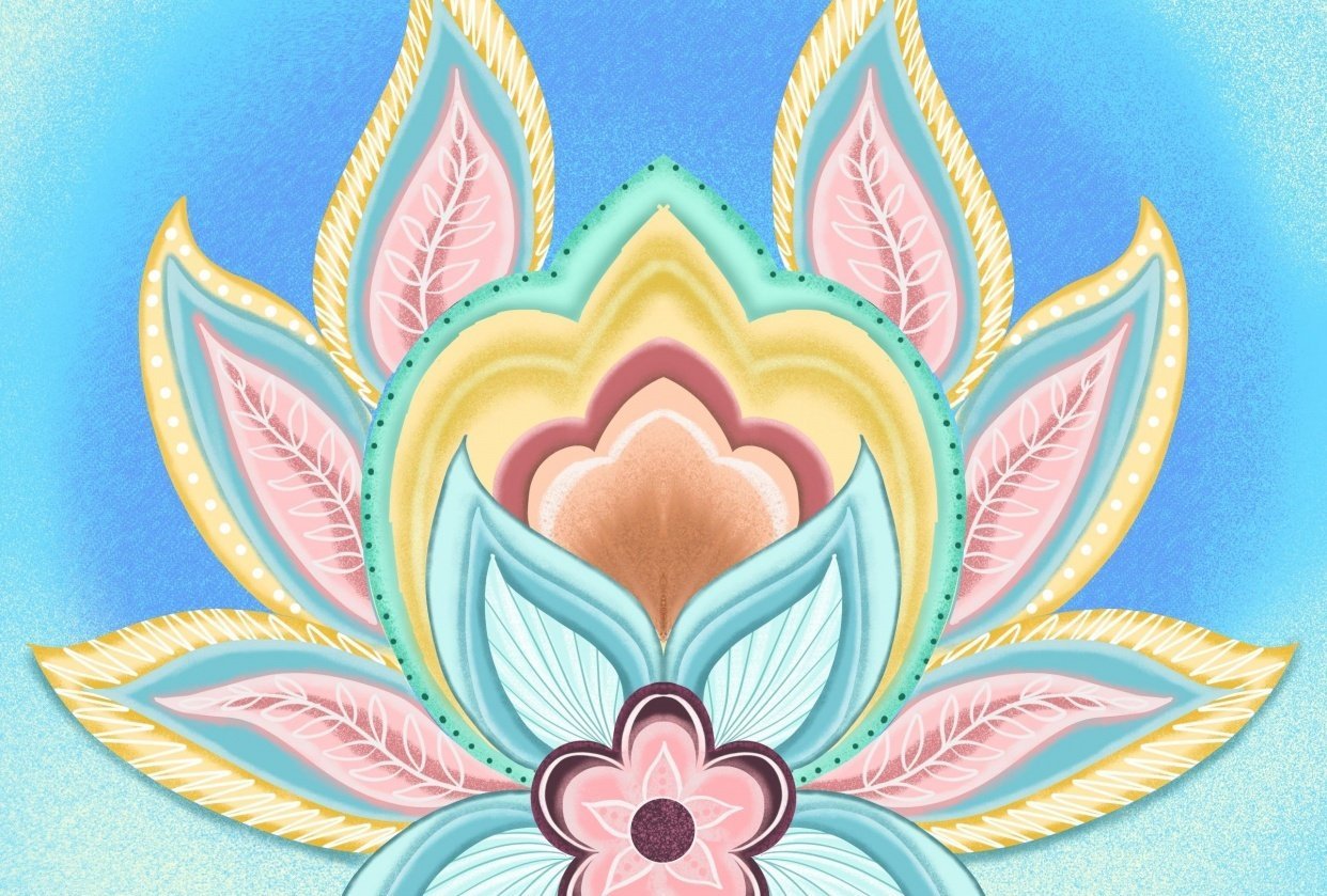 Lotus flower | Skillshare Student Project Lotus flower | Skillshare Student Project