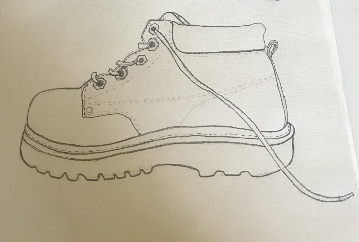 Contour Lines - Toddlers Shoe | Skillshare Student Project