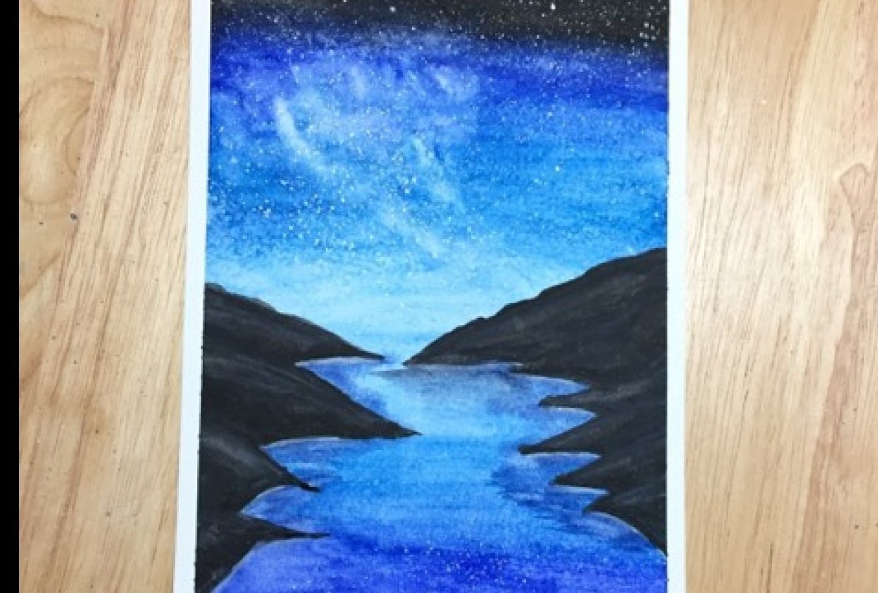 Dreamy Night Sky | Skillshare Student Project