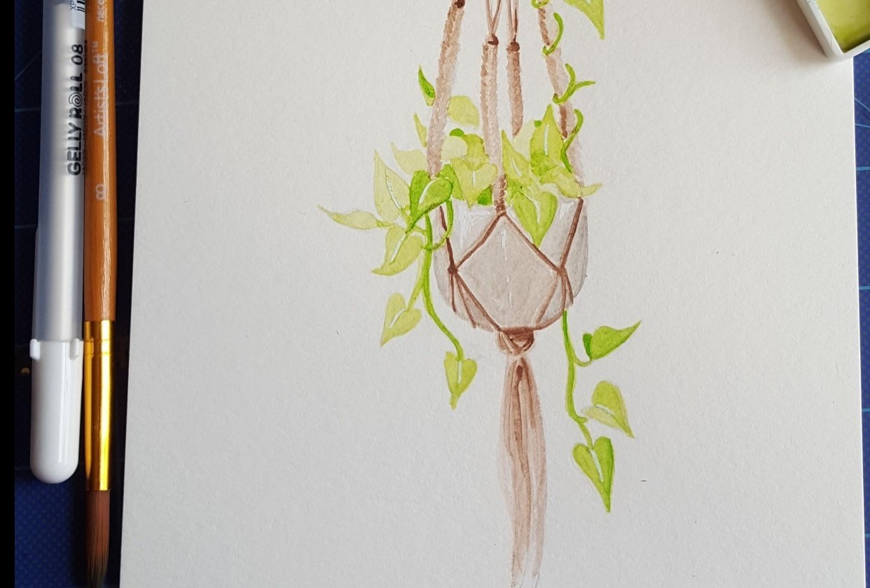 Pothos Plant - Watercolour | Skillshare Student Project