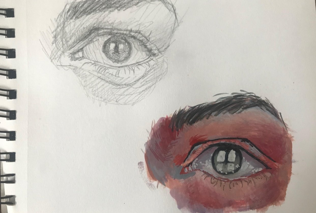 Gouache Eye | Skillshare Student Project