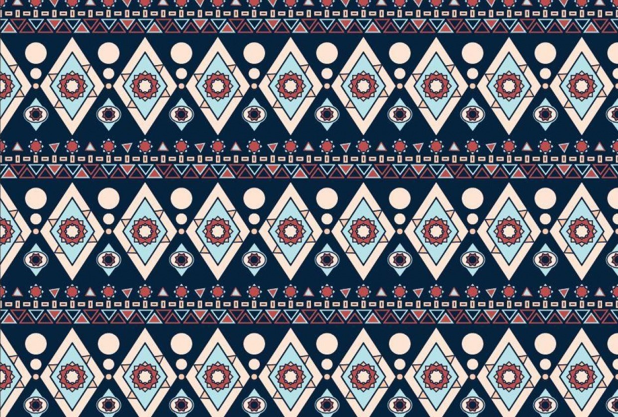 Bohemian geometric pattern | Skillshare Student Project