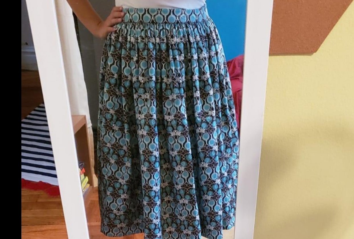 My first skirt ever! | Skillshare Student Project