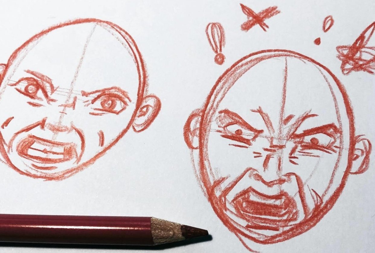 Facial expressions | Skillshare Student Project