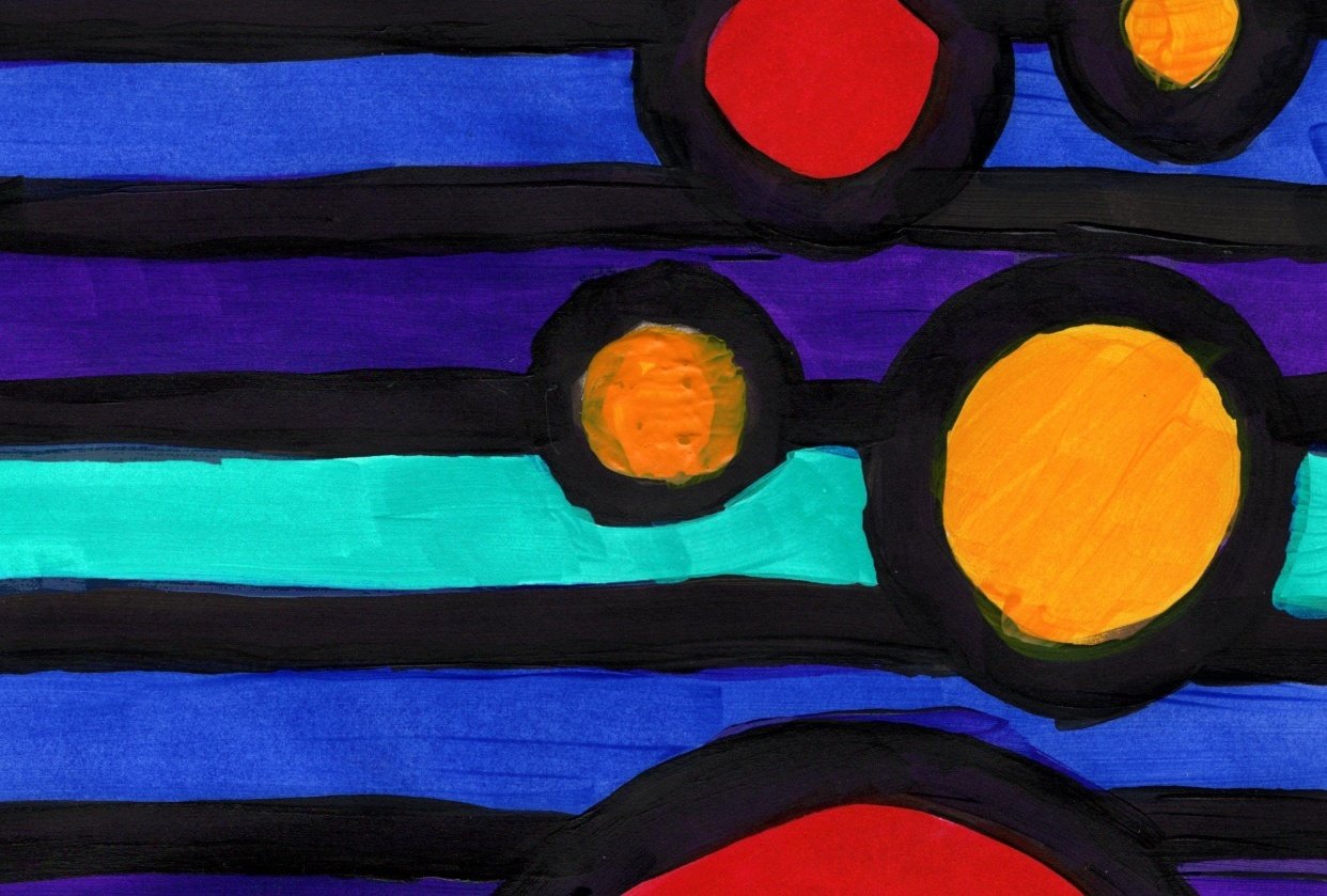 abstract bubbles | Skillshare Student Project