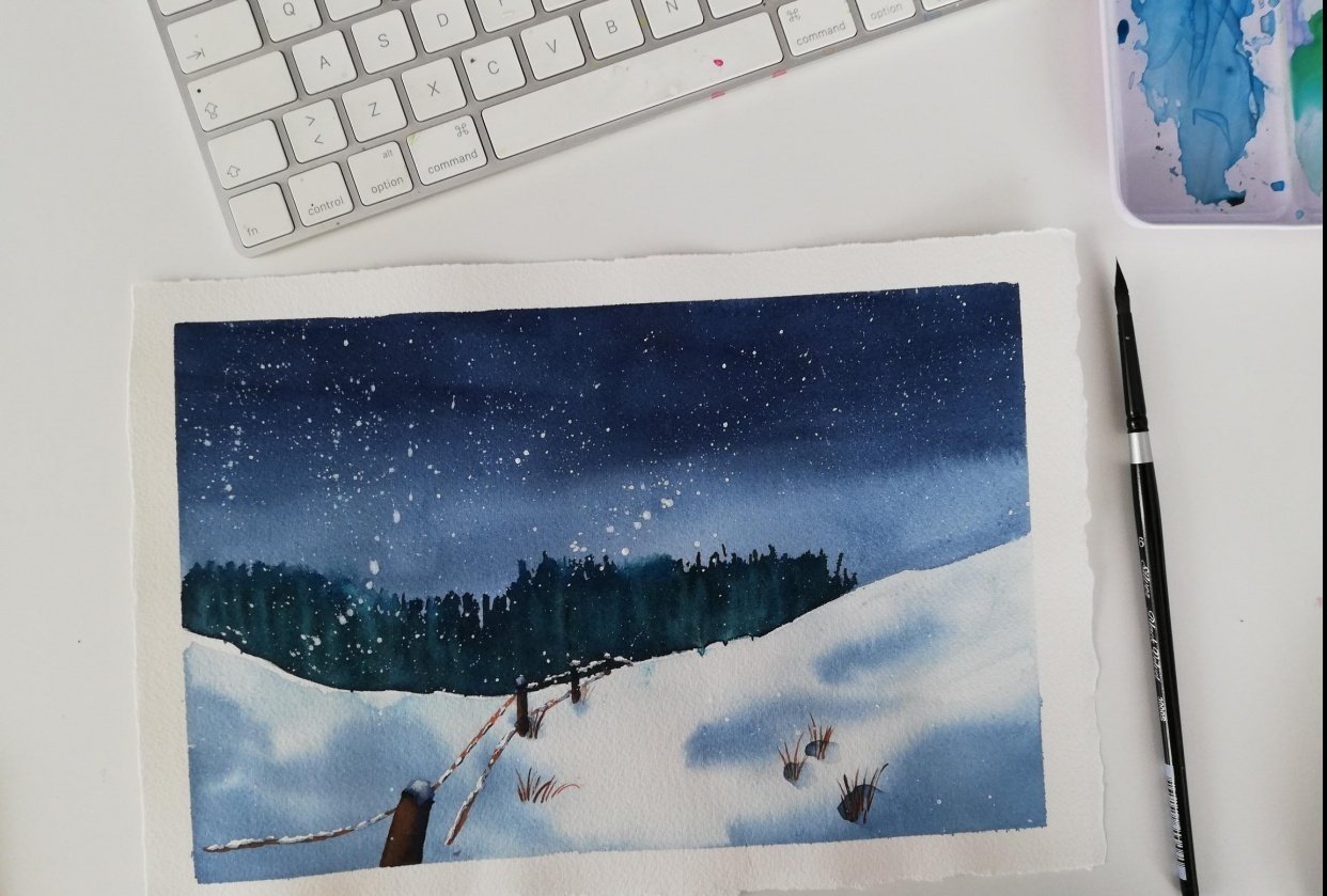 Cozy winter | Skillshare Student Project