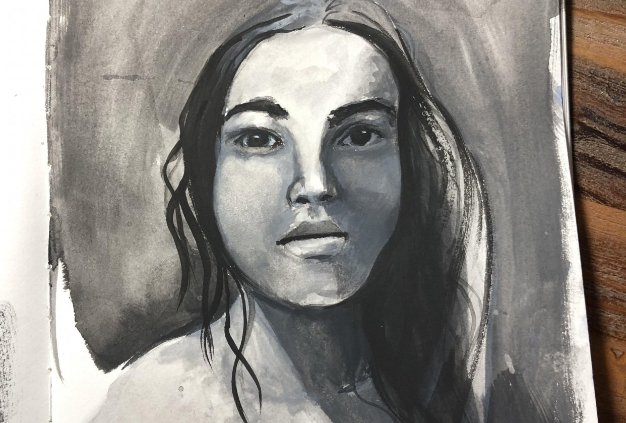 Monochromatic Portrait | Skillshare Student Project