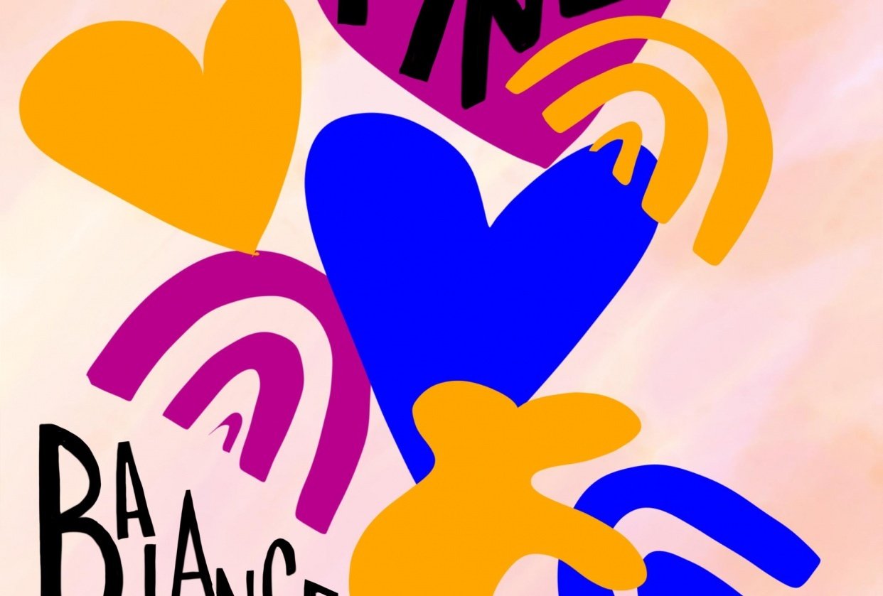 Find Balance Abstract Cut And Paste Skillshare Student Project