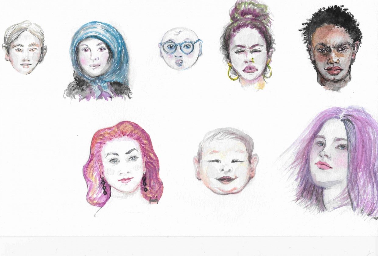 fun faces :) | Skillshare Student Project