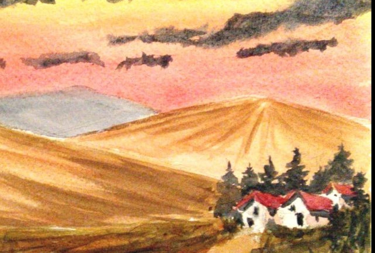 Easy Watercolor Landscape | Skillshare Student Project