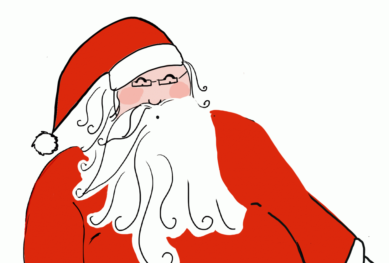 Santa gif | Skillshare Student Project