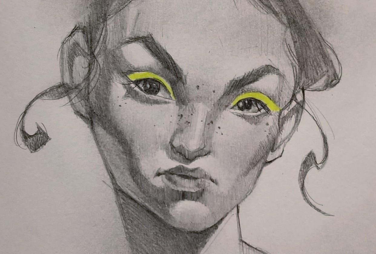 Portrait Drawing: Attempt 1 | Skillshare Student Project