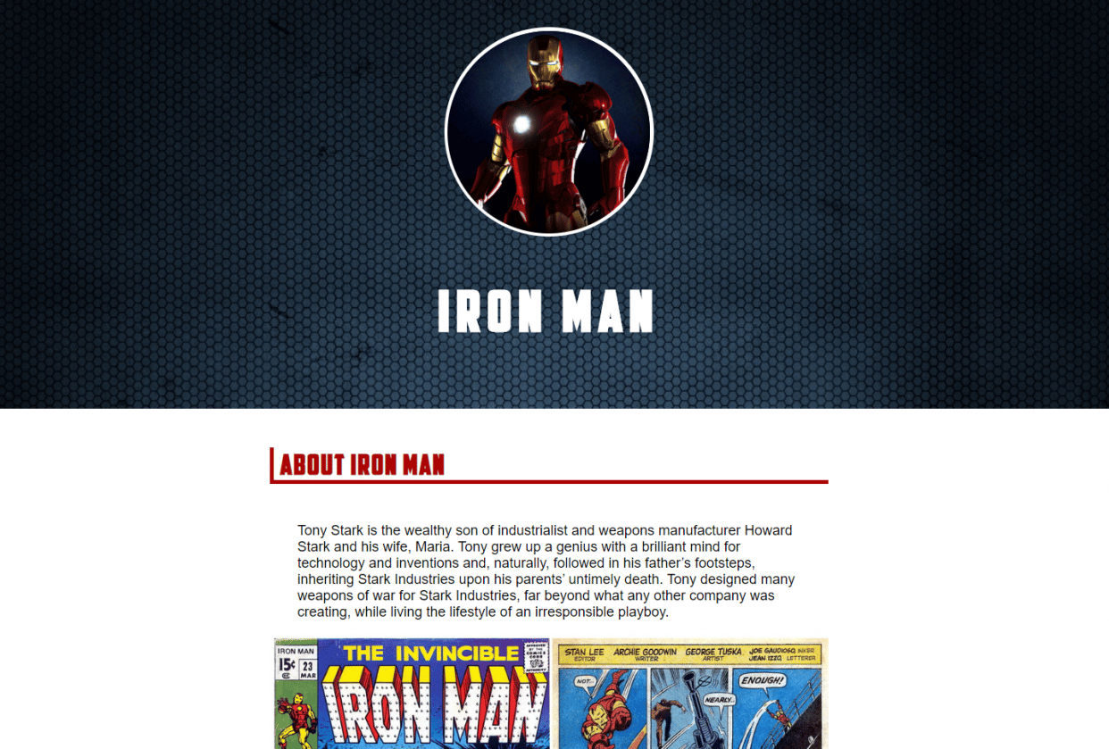 IRON MAN | Skillshare Student Project