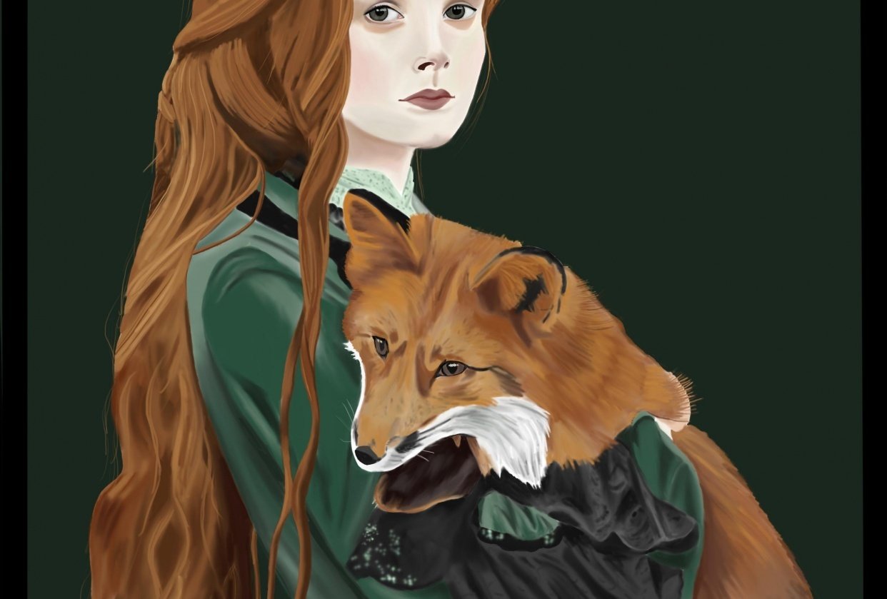 Girl with Fox | Skillshare Student Project