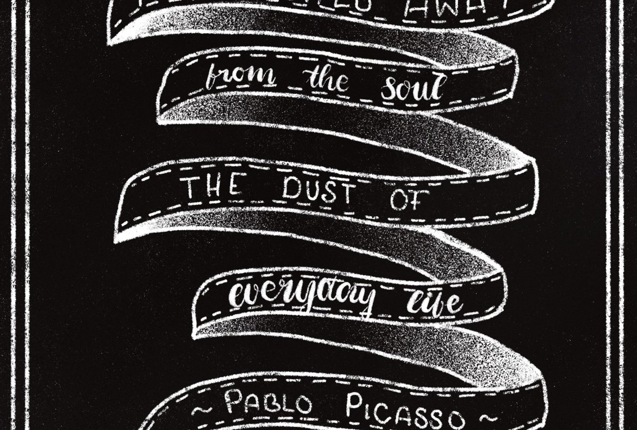 Chalk lettering | Skillshare Student Project