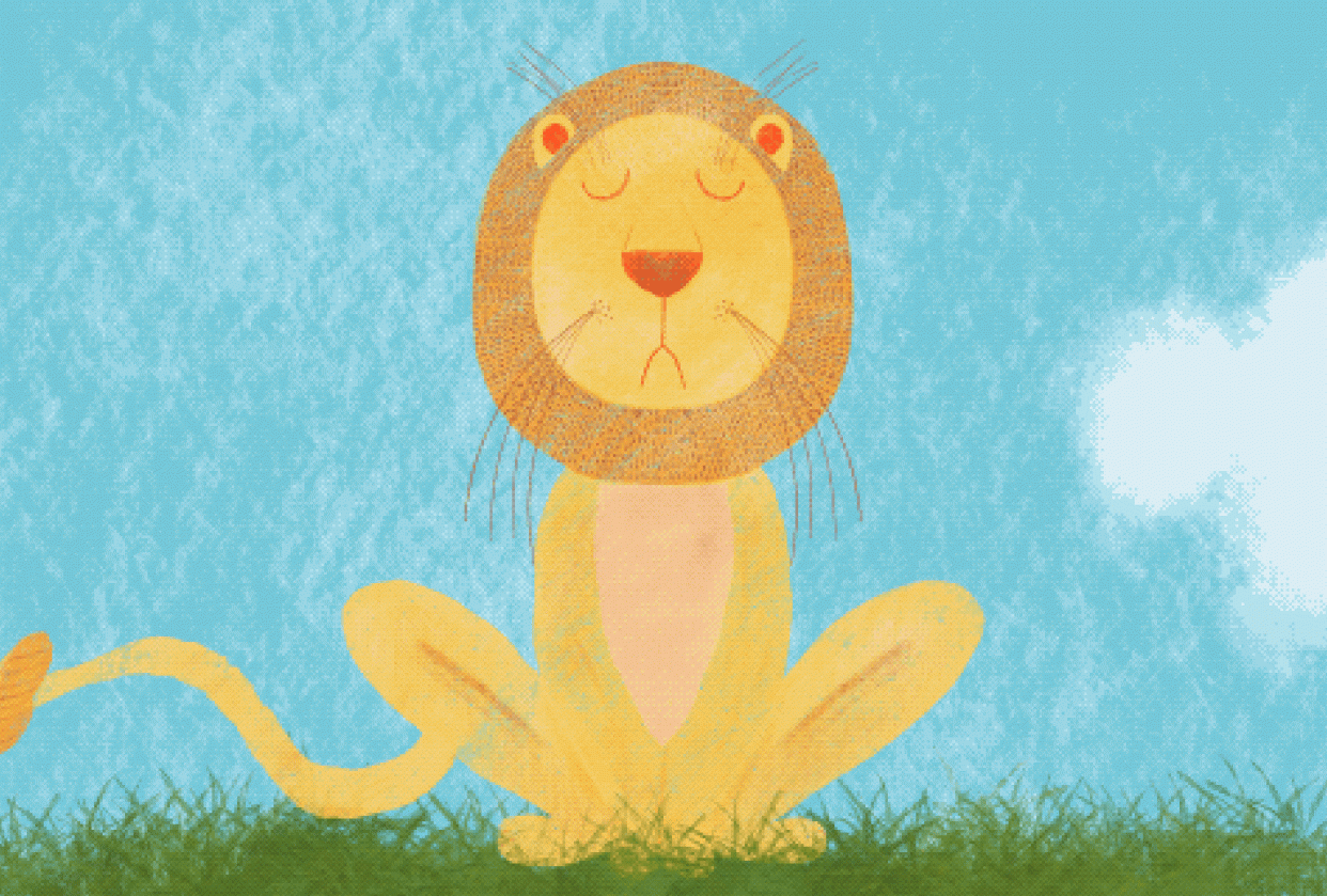 The Snoozy Lion | Skillshare Student Project