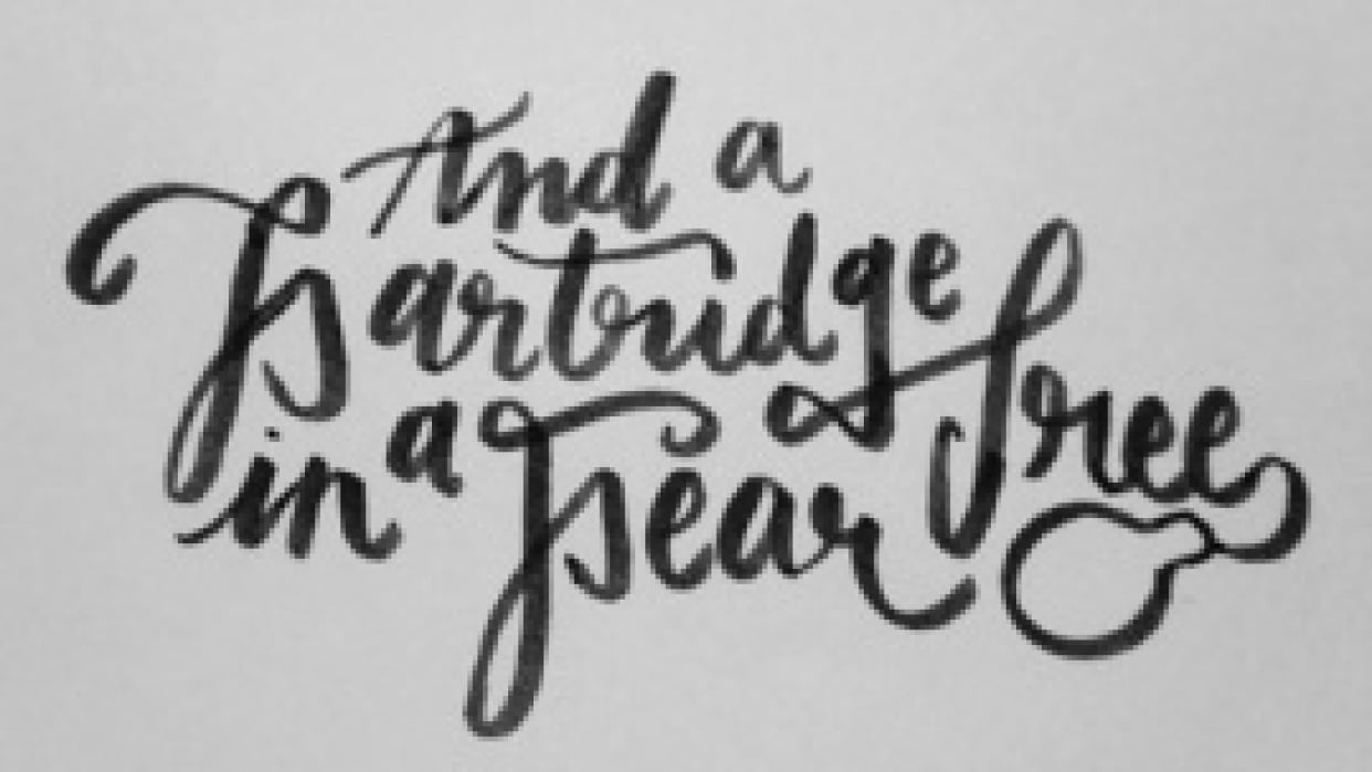 Festive Words Skillshare Student Project festive-words-skillshare-student-project