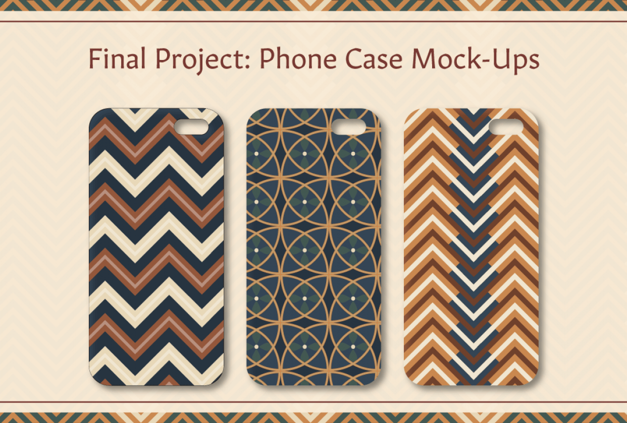 Pattern Mock Ups | Skillshare Student Project