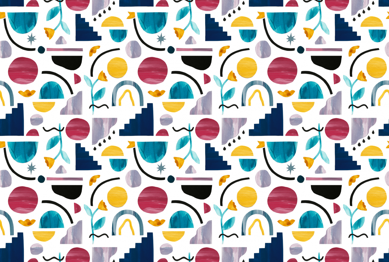 Collage Pattern | Skillshare Student Project