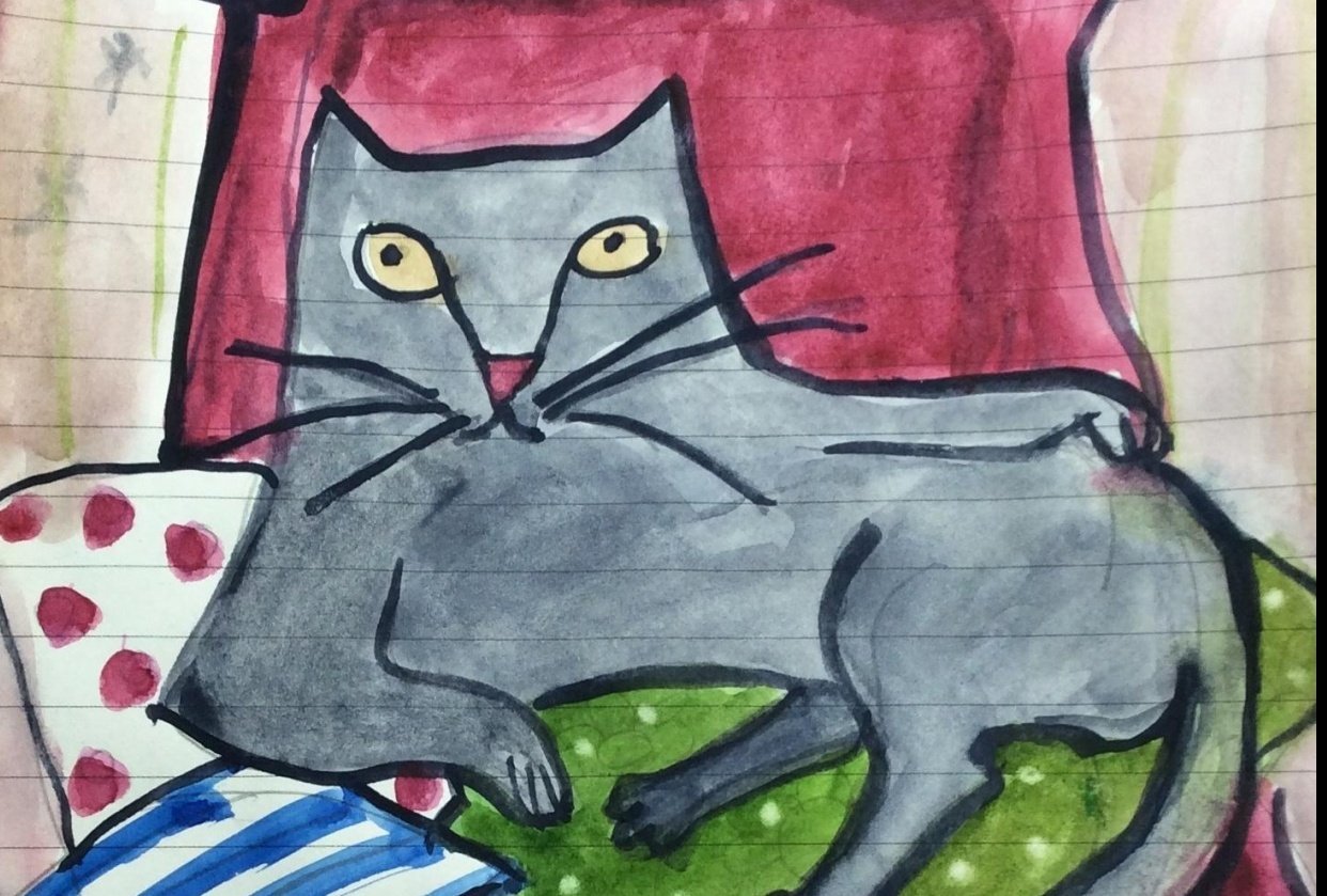 Drawing Arthur, my cat | Skillshare Student Project