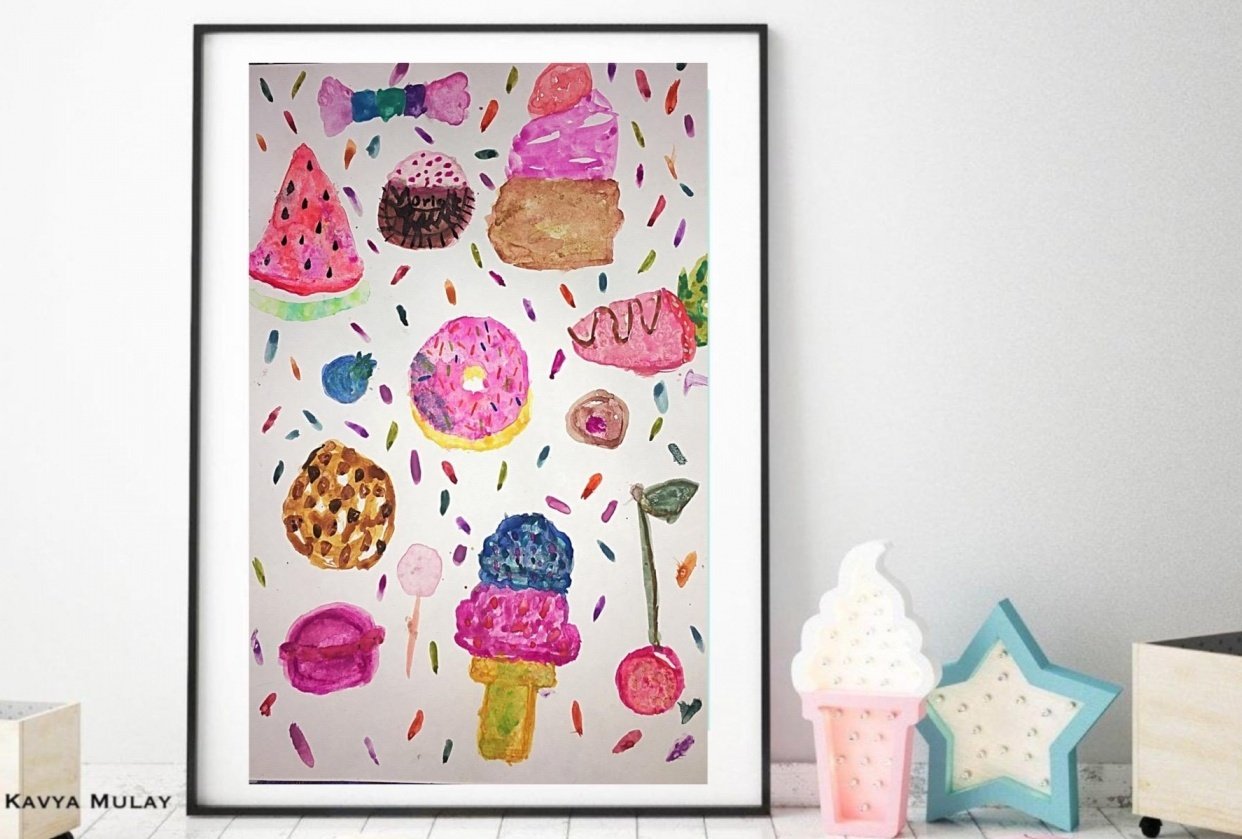 Watercolour Sweets | Skillshare Student Project