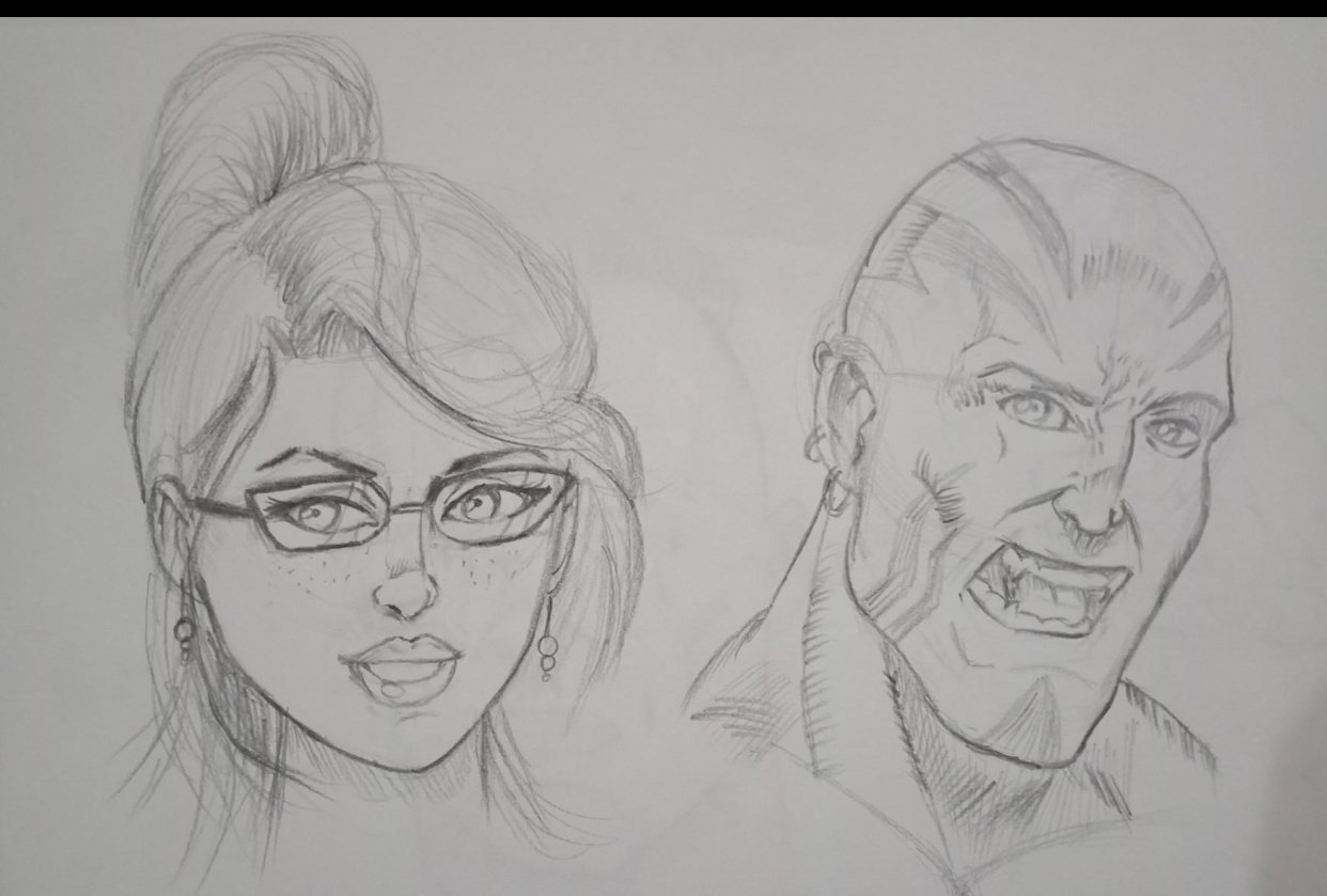 comic faces | Skillshare Student Project