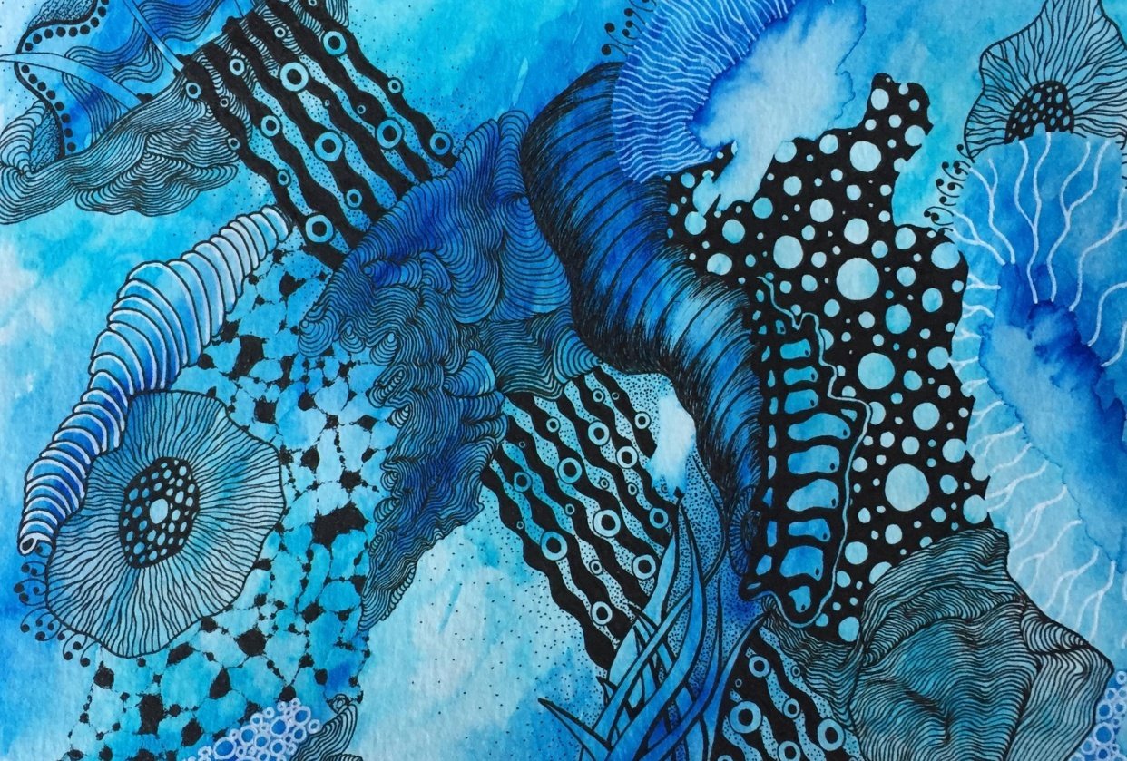 Ocean Doodles | Skillshare Student Project