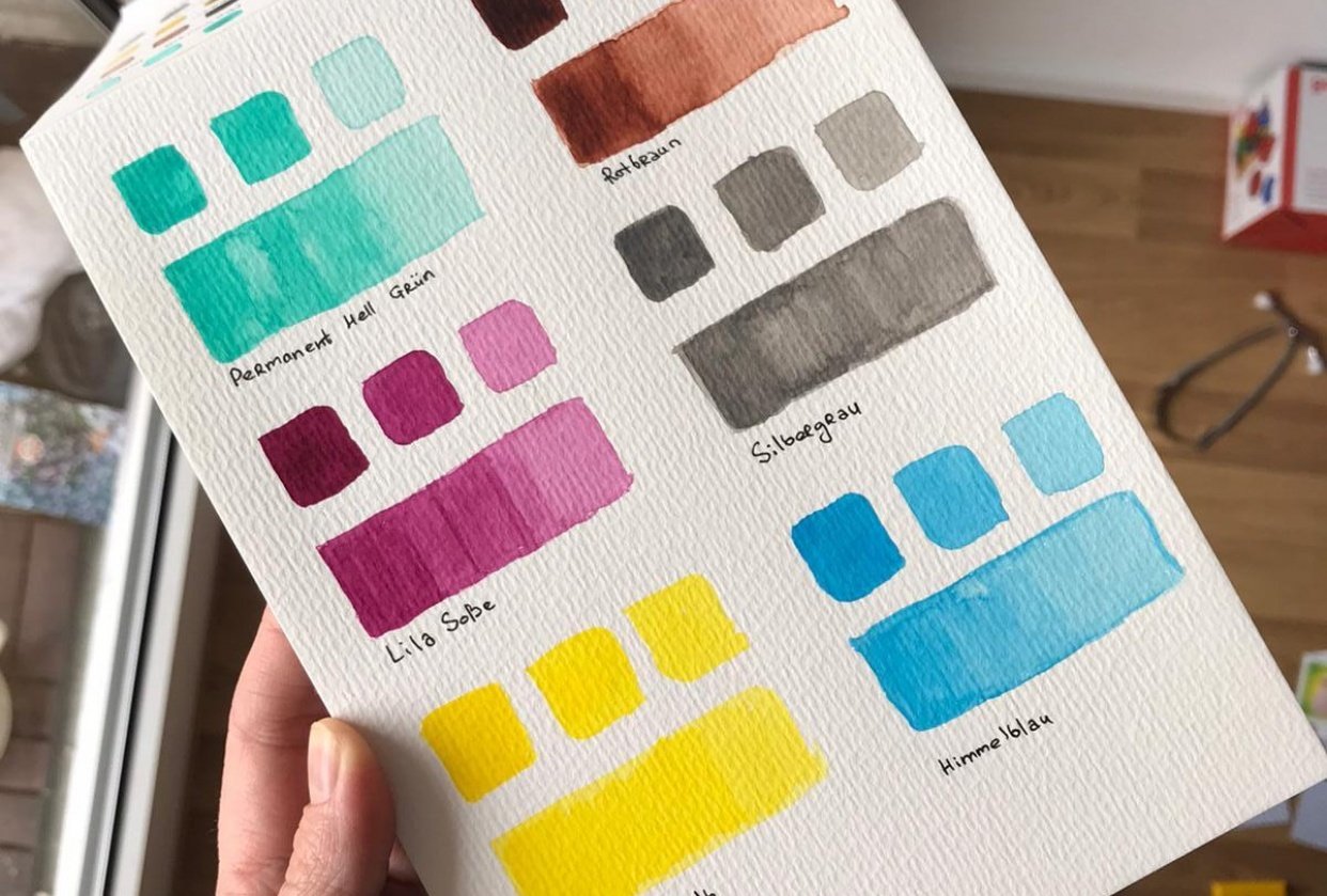 Watercolor Basic 1 | Skillshare Student Project