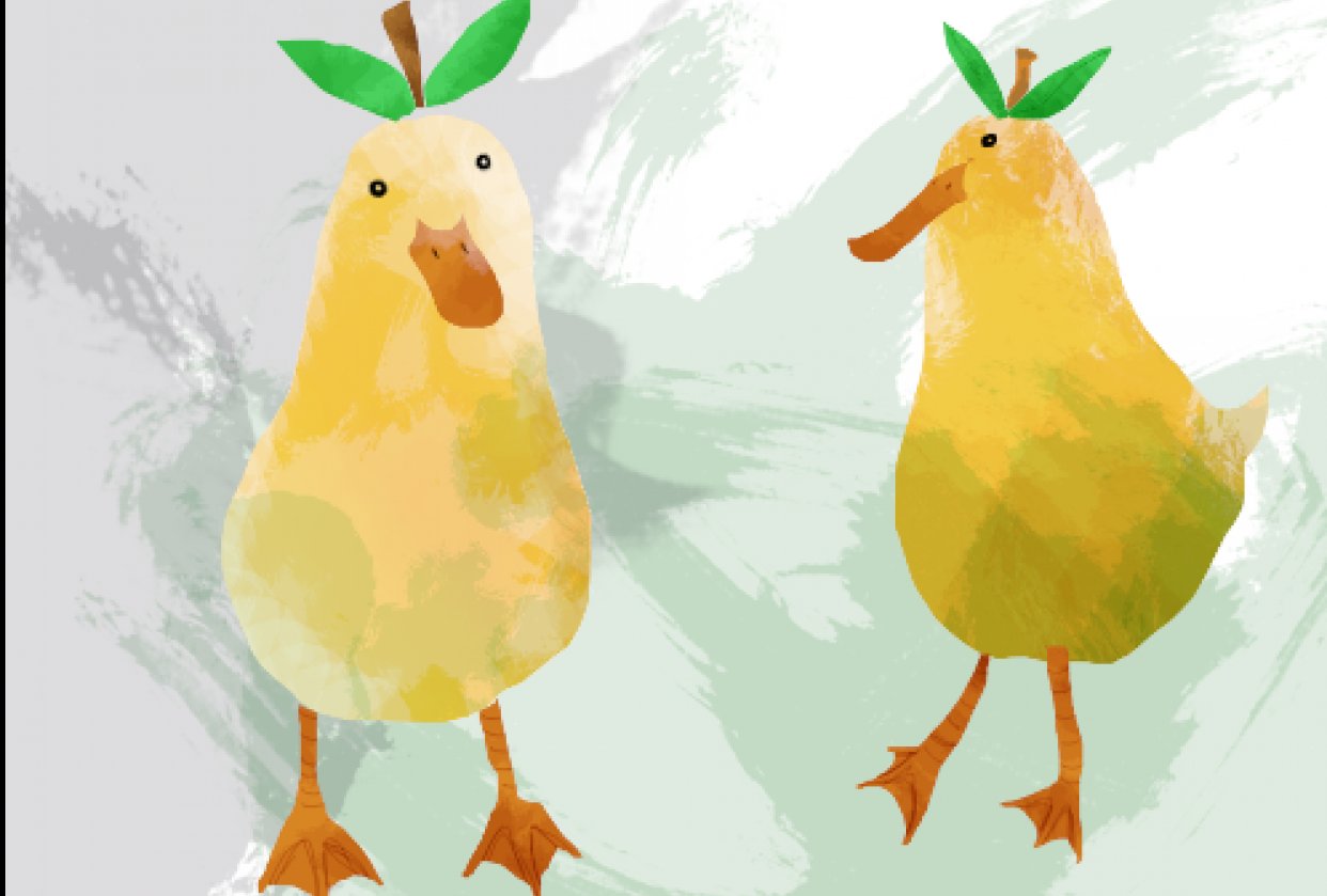 Birnenente - Pear Duck | Skillshare Student Project