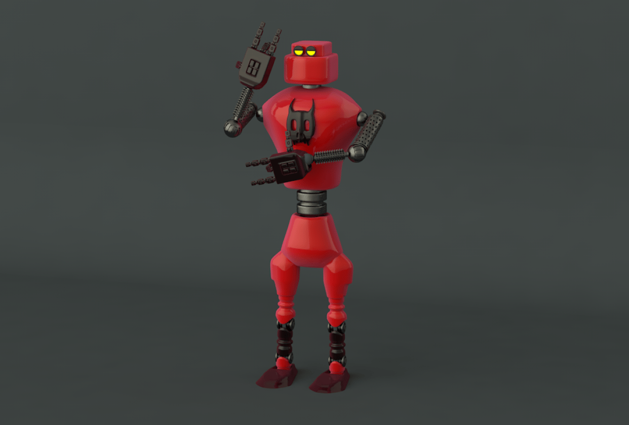 Robot model | Skillshare Student Project