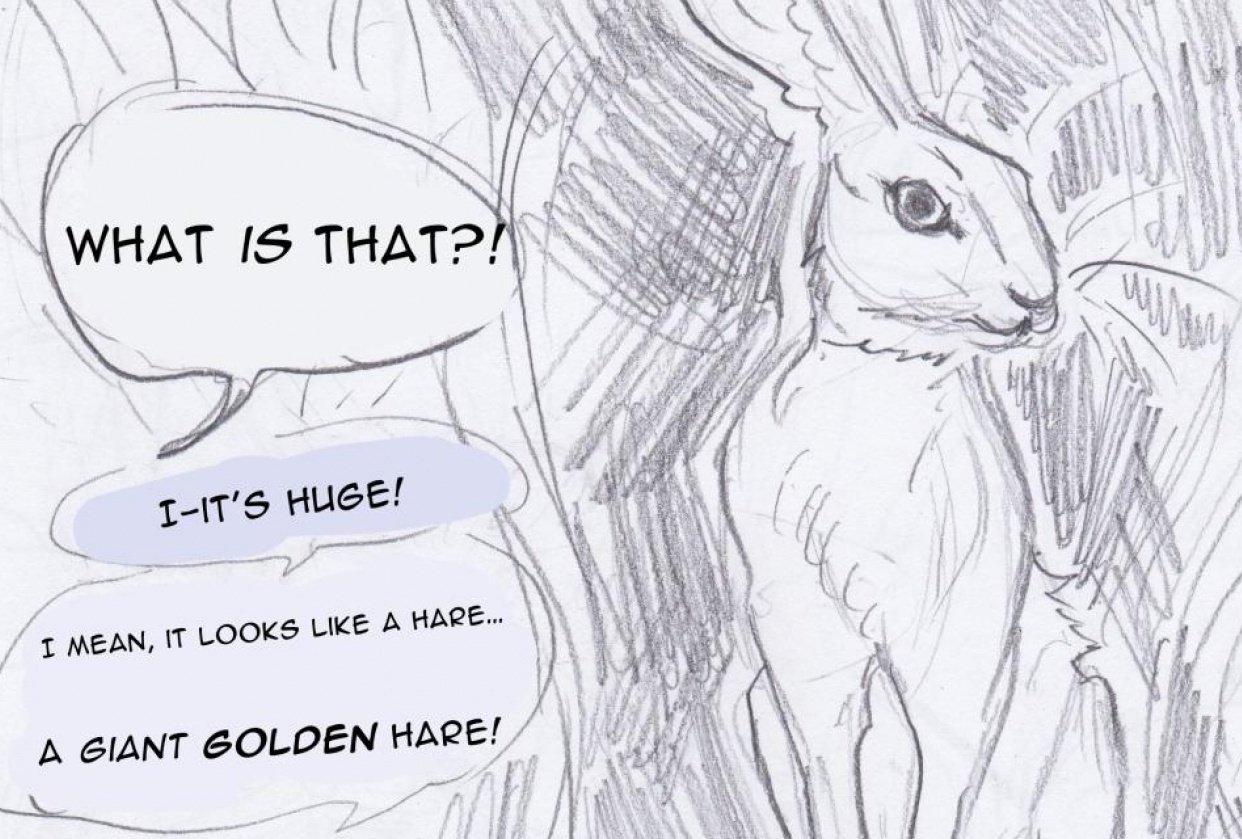 The Golden Hare - Rough Sketches | Skillshare Student Project