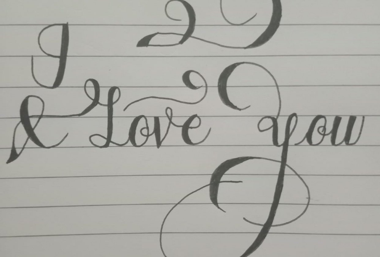 My 1st calligraphy- Sam | Skillshare Student Project
