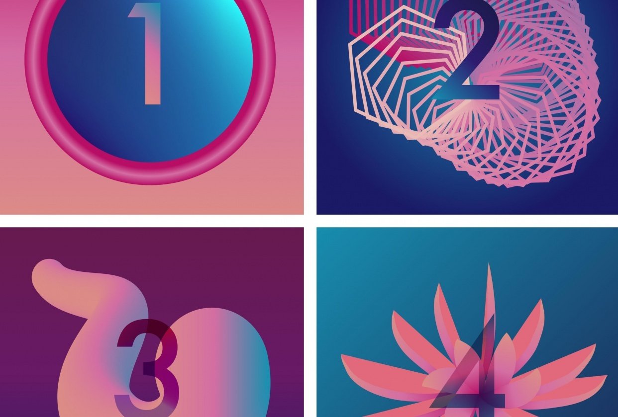 Poster Gradients | Skillshare Student Project