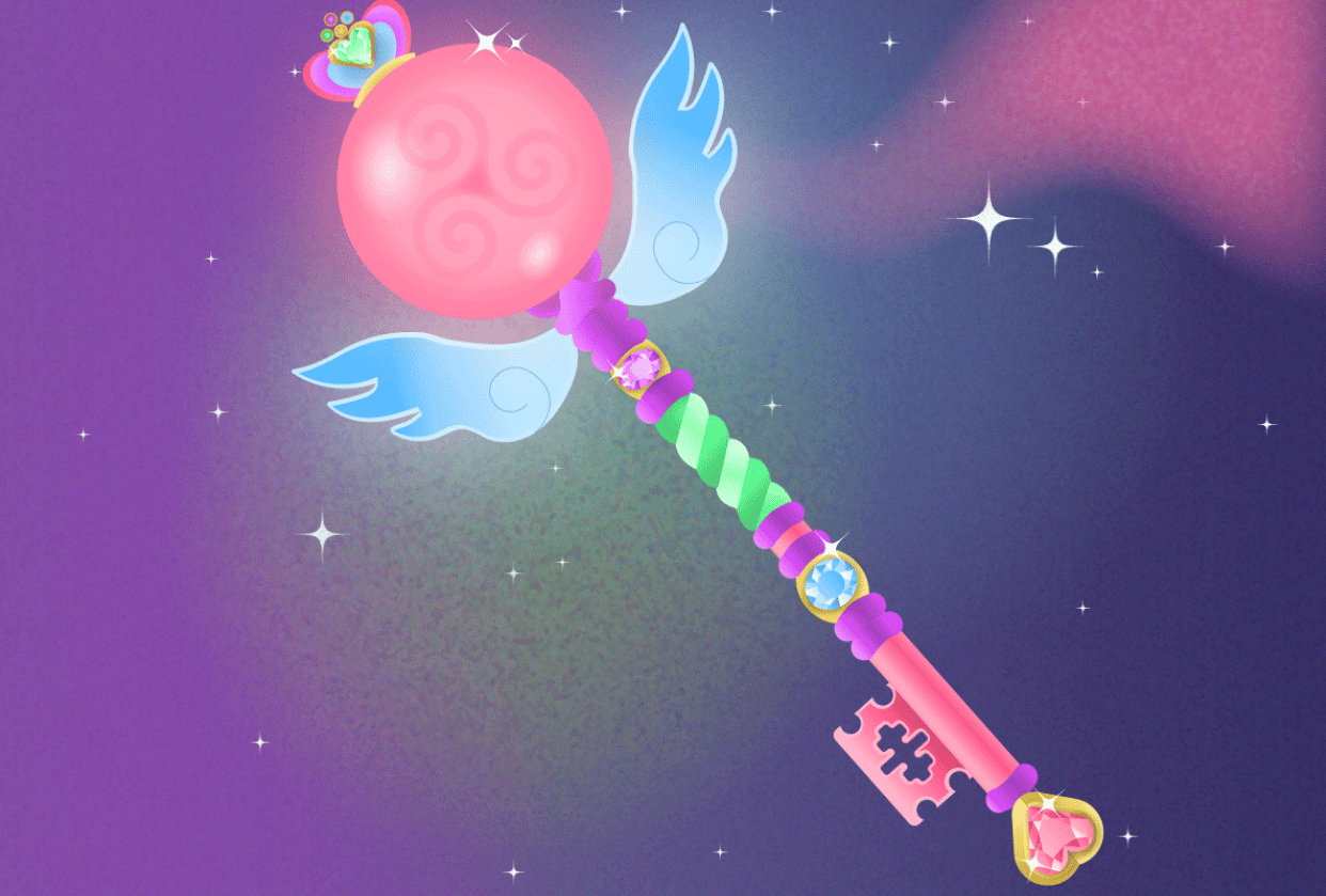 Magical Girl Wand | Skillshare Student Project